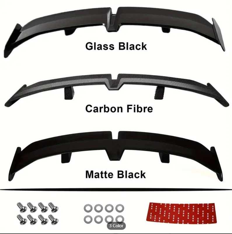 Universal Rear Spoiler 54 Inch ABS Racing Spoiler Wing Lightweight MG6 ...
